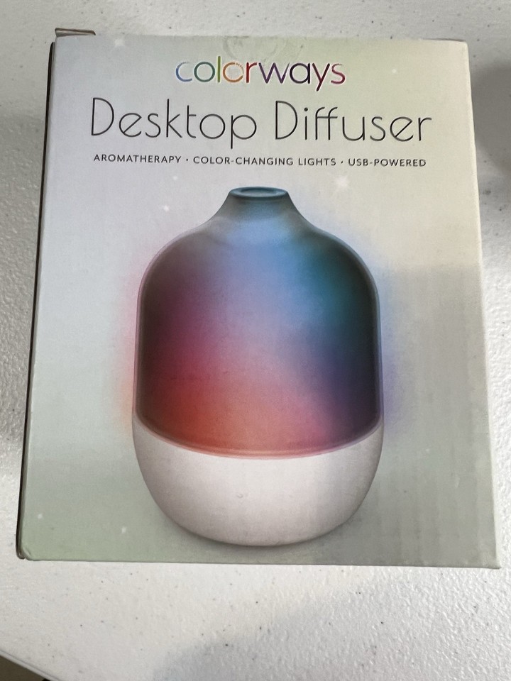 Colorways Color Changing Desktop Diffuser LED USB-Powered New In Box | eBay