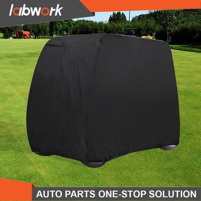 Labwork 4 Passengers Golf Cart Cover Waterproof For E-Z-GO Club Car ...