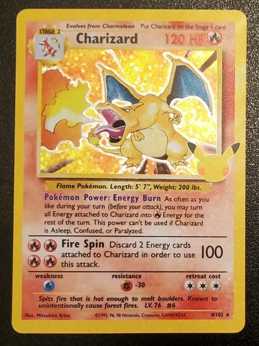 Pokemon Charizard Celebrations: Classic Collection CCC 4/102 | eBay