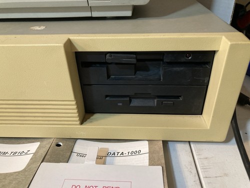 Vintage DTK DATA-1000 Turbo PC Computer 8088 10MHz 640K Ram 5.25 3.5 ...