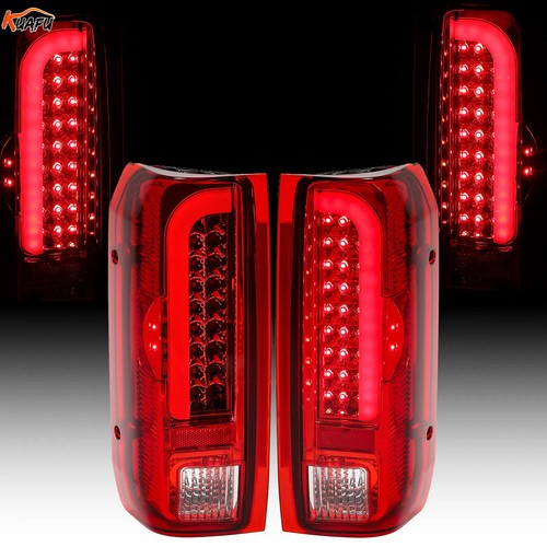LED Tail Lights Rear Lamps For Ford F150 F250 F350 Bronco 90-97 96 Pair ...