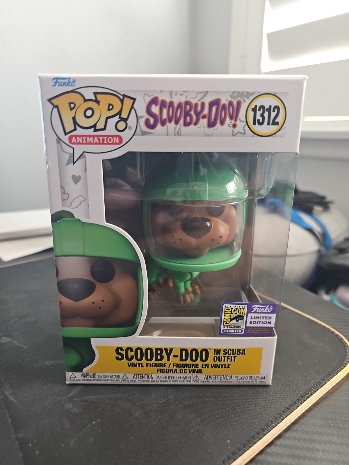 Funko Pop Scooby-Doo in Scuba Outfit SDCC | eBay