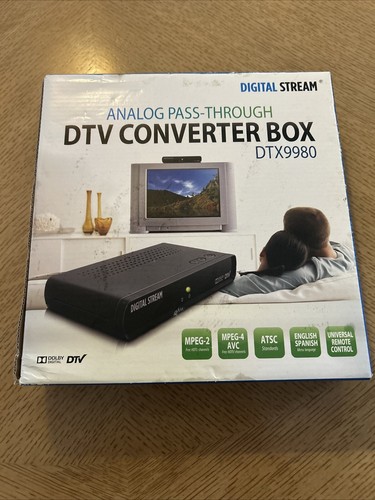 Analog Pass-through DTV Converter Box. DTX9980 757448022865 | eBay