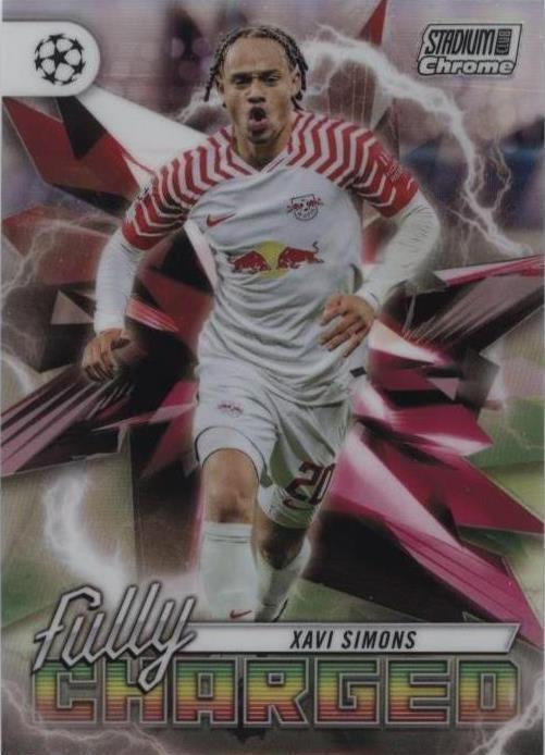 2023-24 Topps Stadium Club Chrome Uefa Champions League - Fully Charged ...