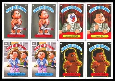 SSFC Lunch Box Leftovers Series 12 GPK 8 Card Base Set 95-98 a/b ...