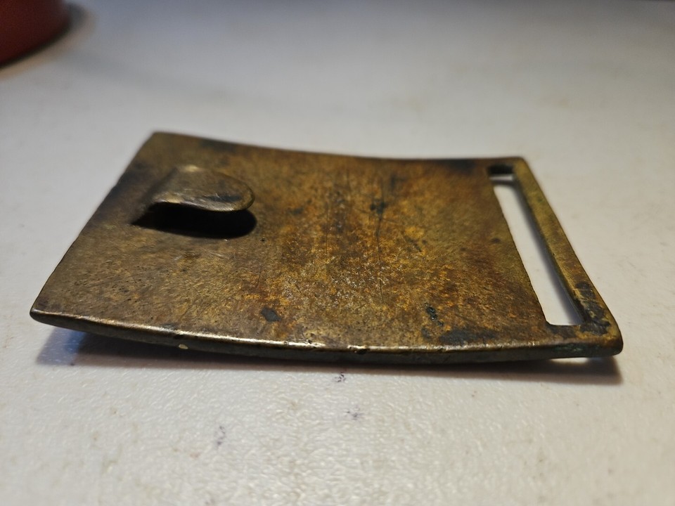 Rare US Army Eagle Civil War officers Sword Plate Belt Buckle 20D87 | eBay