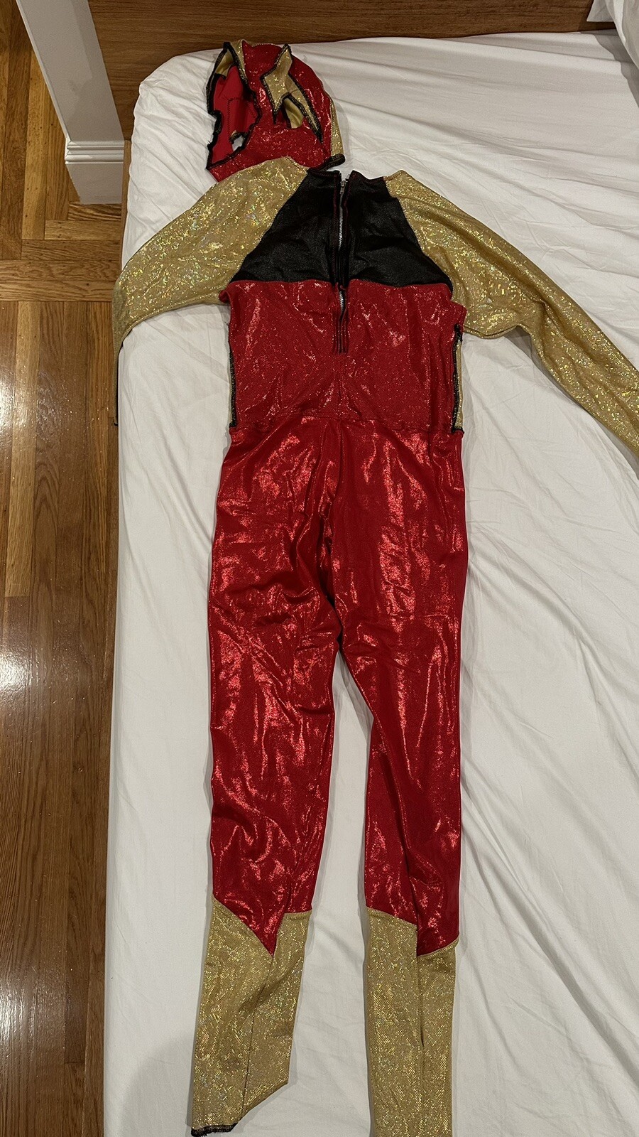 Mens The Flash Skinsuit Jump Suit Spandex Cosplay Cos… - Gem