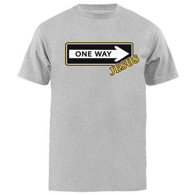 Jesus One Way Christian Religious God Bible Church Jesus Christ Graphic ...