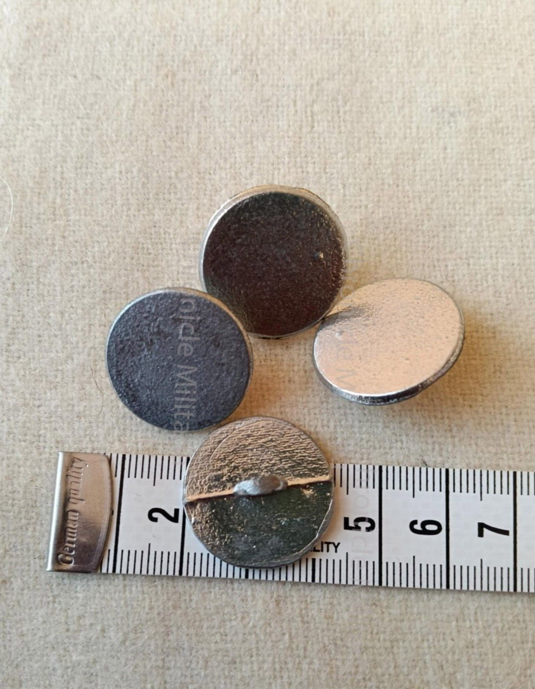 Pewter buttons Revolutionary war buttons 18th century buttons 22mm | eBay