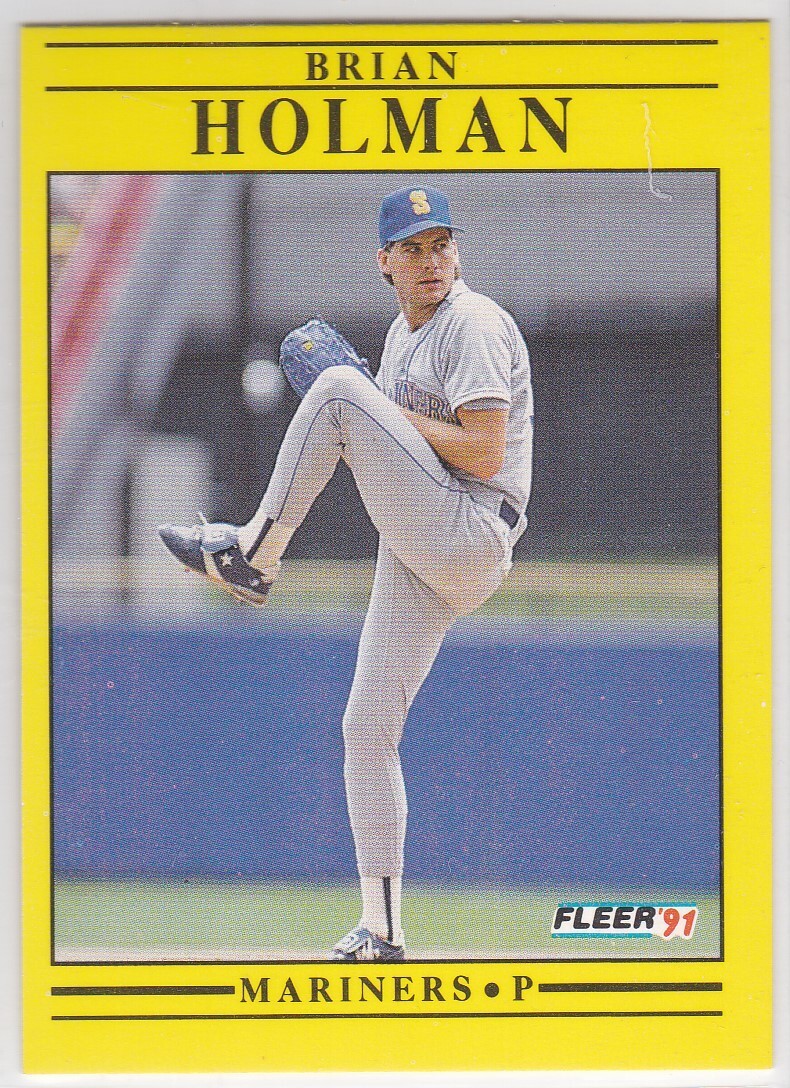 M) 1991 Fleer Baseball Trading Card - Brian Holman #453 | eBay