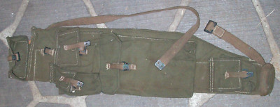 WW2 BREN LMG SPARE BARREL BAG JUNGLE GREEN CANVAS - AUSTRALIAN ARMY ...