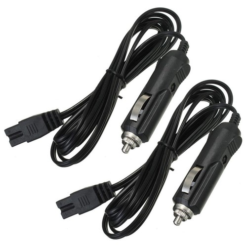 Extension Cord 2 Pin Connection Cigarette lighter Car Fridge Cable Plug ...