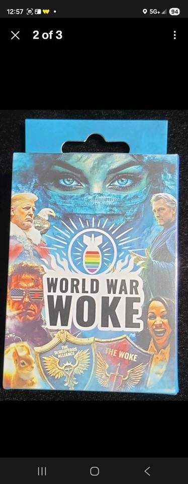 World War Woke First Edition CCG Sealed Box | eBay