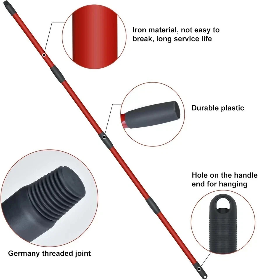 Replacement Mop Handle Compatible Vileda Spin Turbo Easy Wring ...