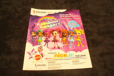 RAINBOW RANGERS 2017 Nick Jr. ad Pepper Mintz, Anna Banana, Mandarin ...