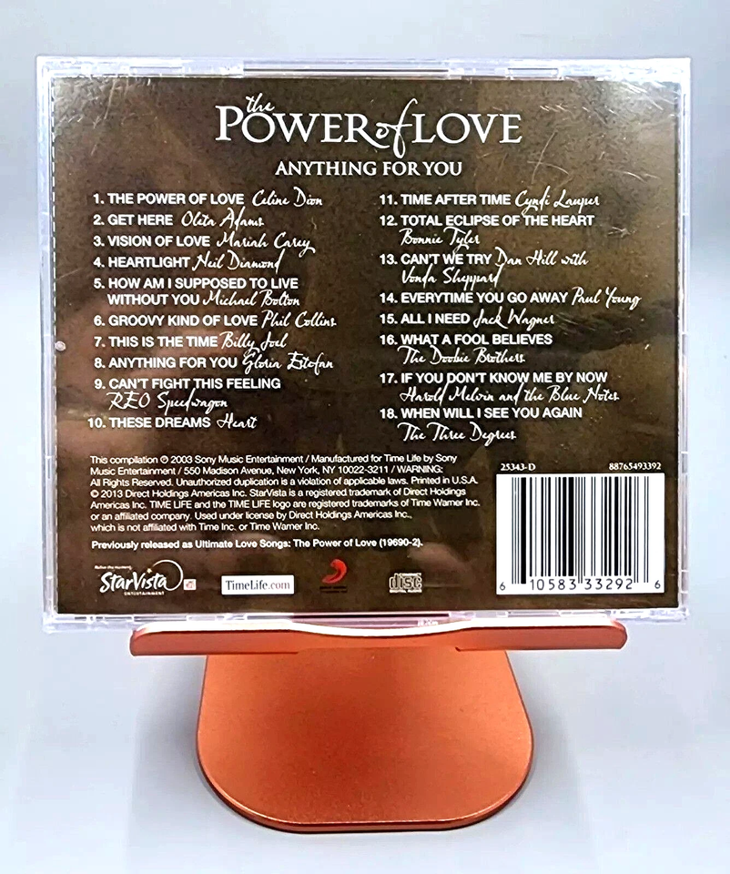 Power Of Love Box Set Time-Life (CD, 2020, 9-Disc, 150-Tracks) NEW soft ...
