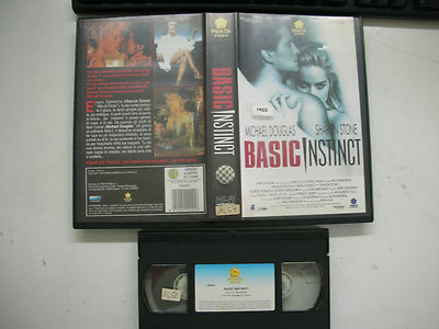 BASIC INSTINCT 1992 VHS Italian | eBay Australia