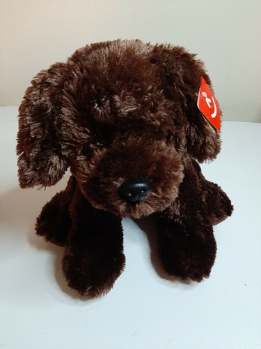 PLUSH PUPPY DOG DARK BOWN CHOCOLATE LAB12" PLUSH puppy | eBay