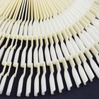 Nail Art Color Chart Palette Polish Palette Display NATURAL w/ RING 150 ...