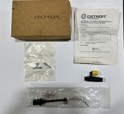 DDE 23539639 GENUINE DETROIT DIESEL DELTA PRESSURE SENSOR KIT OEM - NEW ...