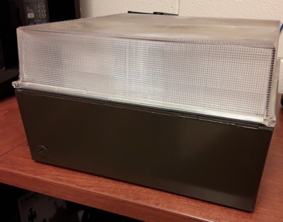 HUBBELL LIGHTING, LED OUTDOOR CANOPY LIGHT, LUMENS, NRG-414H8, 175W ...