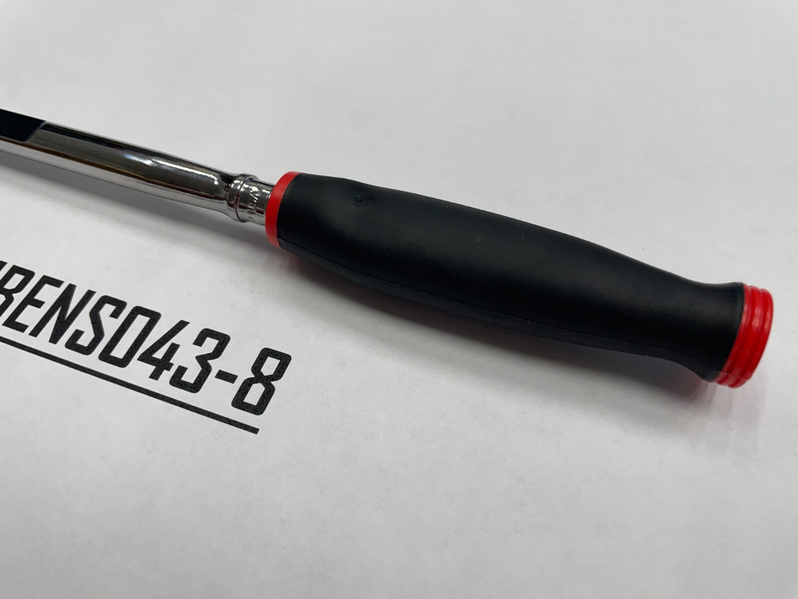 3/8" Drive Snap-on Tools RED Soft Grip Compact Multi-Position Ratchet ...