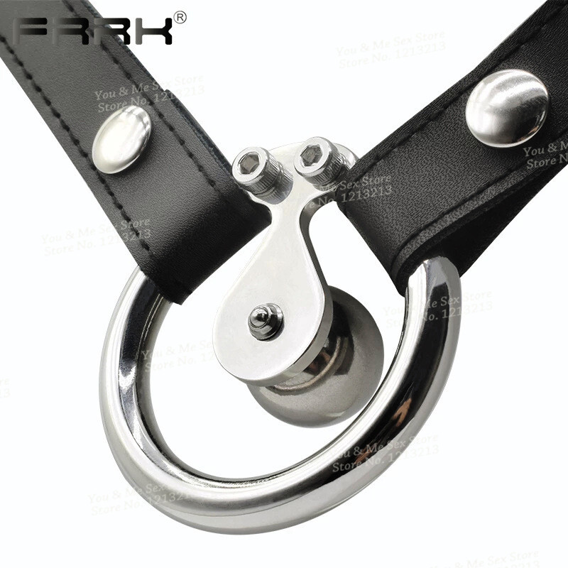 Small Stainless Steel Flat Pad Inverted Male Chastity Device Plugs Anti ...