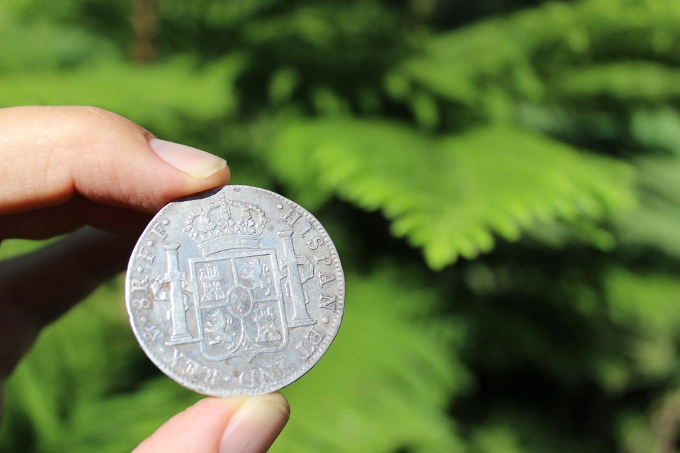Spanish SILVER coin 8 REALES, MEXICO MINT, SPAIN COLONIAL, Carolus III ...