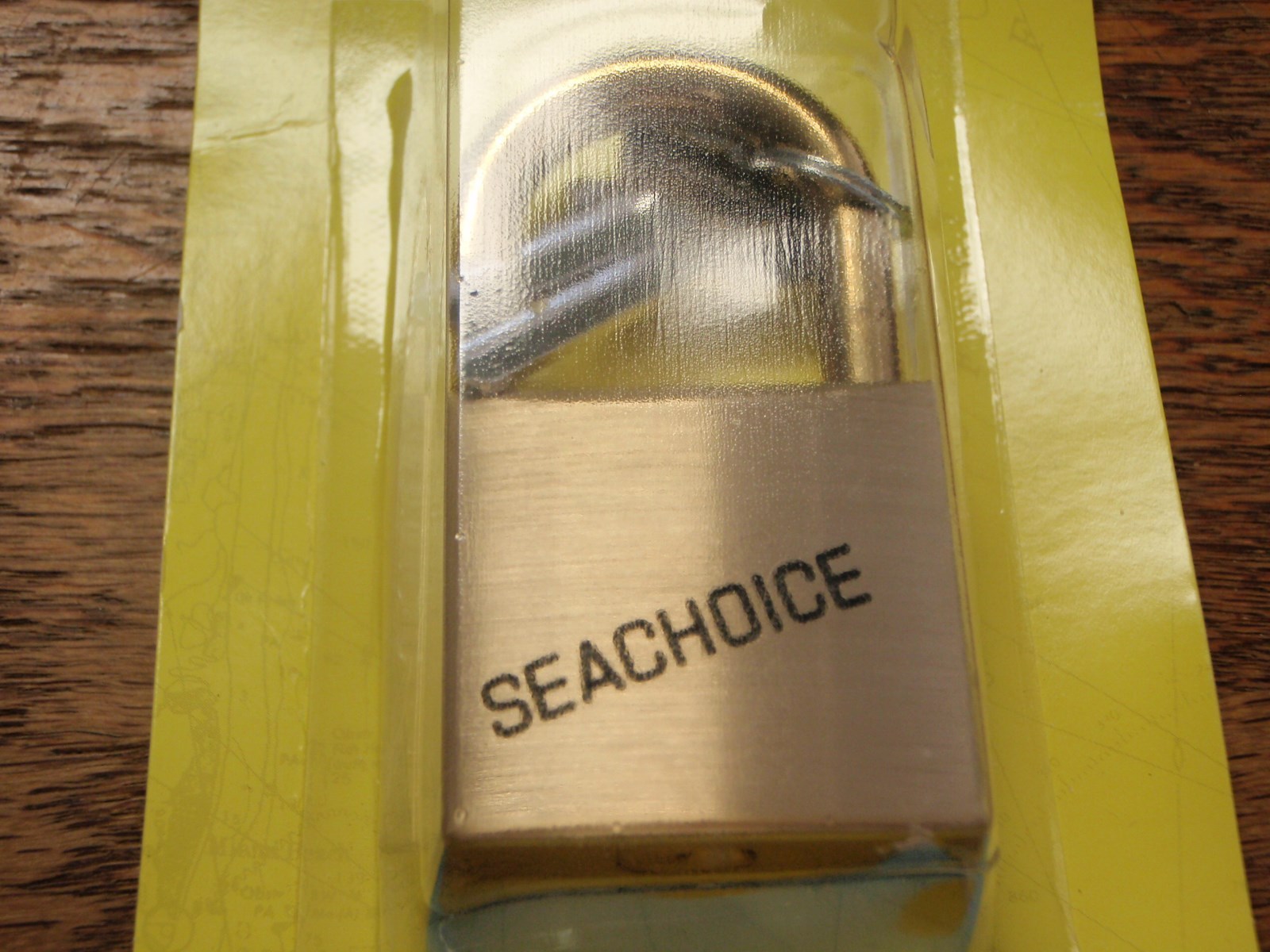 PADLOCK SEACHOICE 37231 SOLID BRASS 2" WIDE BODY MARINE BOAT SOLID ...