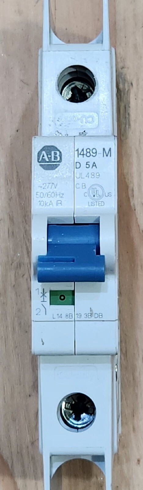 Allen-Bradley 1489-M, Circuit Breaker, 5 AMP, 1 Pole Unit | eBay