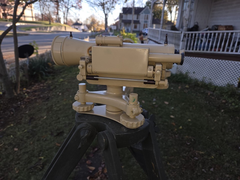 Berger survey transit And Tripod, Military W/ Case | eBay