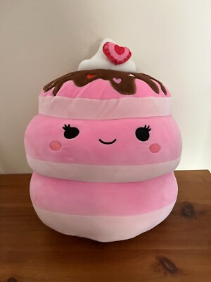Squishmallow Shelly the Strawberry Pancake Stack ~ 12" | eBay Australia