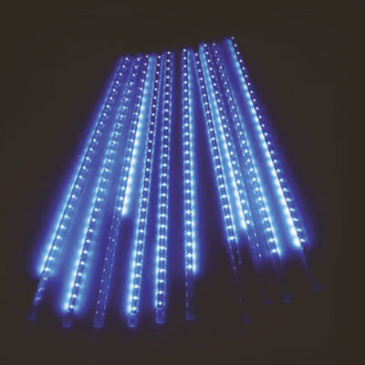 Meteor Falling Stars 10pc Blue 2.7m & Transformer | eBay