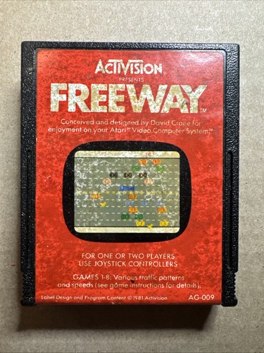 Freeway Atari 2600 Activision (Video Game Cartridge Only) 1981 Tested ...