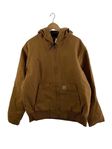 Carhartt Jacket L Cotton CML Solid 104050 BRN | eBay