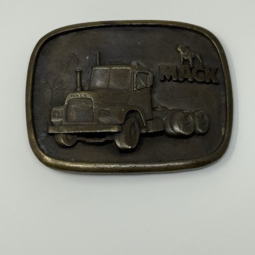 Mack Truck Belt Buckle Trucker Vintage Rare Original Antique | eBay