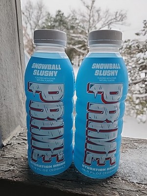 NEW LIMITED SNOWBALL SLUSHY PRIME HYDRATION 2X BOTTLES | eBay