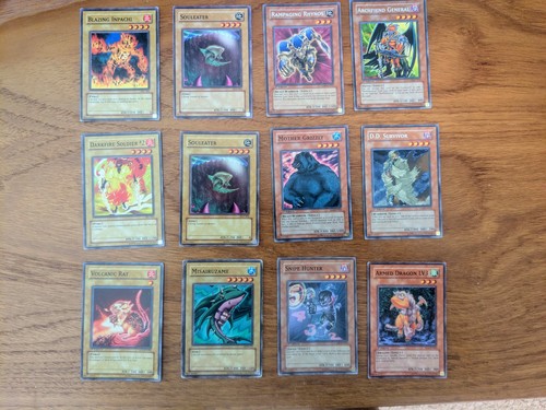 Lot of 12 YuGiOh Trap Effect & Fiend Cards - Pokemon and Dungeons ...