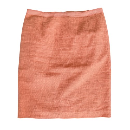 Banana Republic Tweed Pencil Skirt Womens 4 Pink Work Professional ...