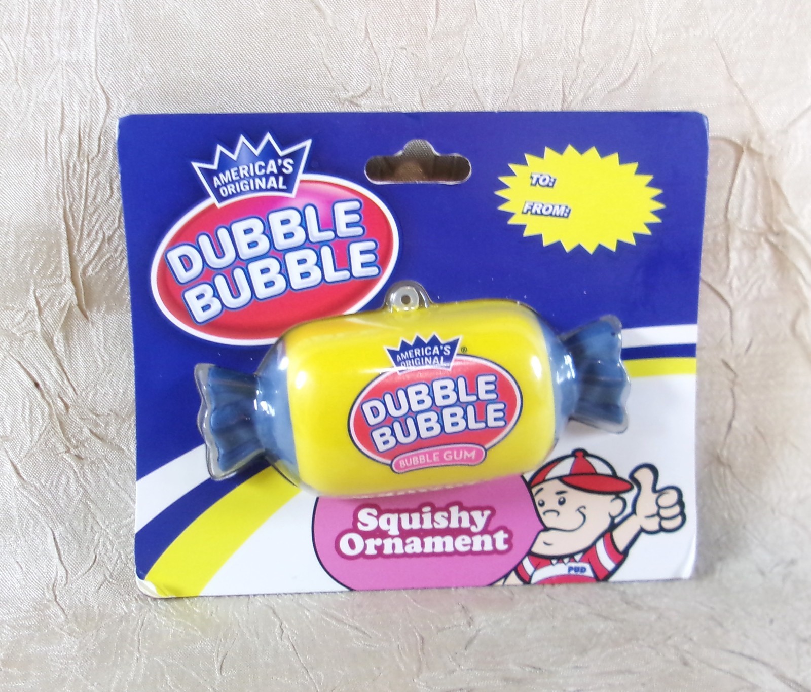Dubble Bubble Gum Squishy Candy Christmas Holiday Ornament New - SEE ...