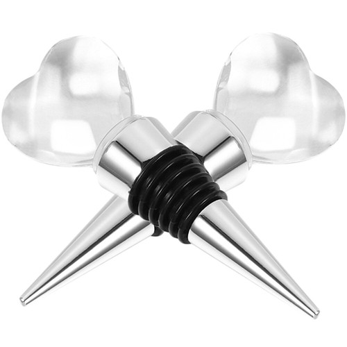 2 Pcs Heart Shaped Wine Stopper Sealing Plugs for Bottles Stoppers | eBay
