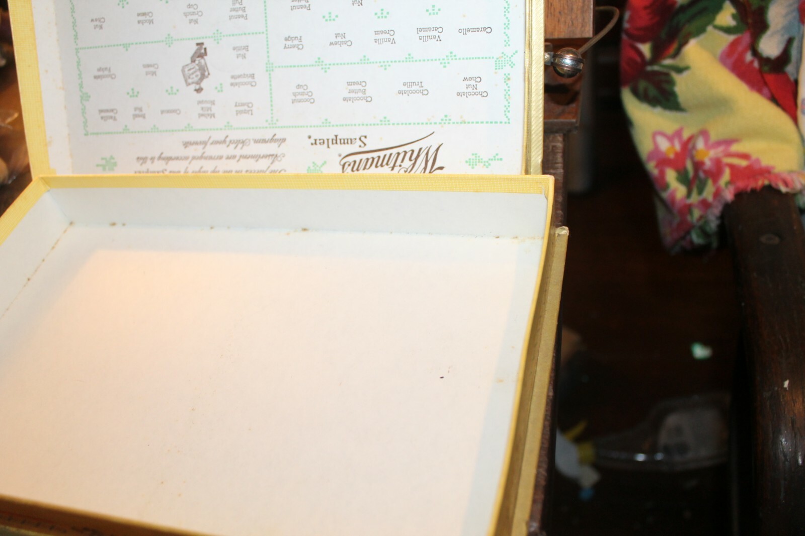 Antique Whitmans Sampler Empty Chocolate & Confections Box | eBay