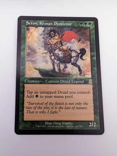 Magic the Gathering SETON, KROSAN PROTECTOR Odyssey MTG | eBay