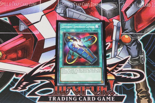 YuGiOh Spell Card Different Dimension Capsule EGO1-EN025 1st Edition ...