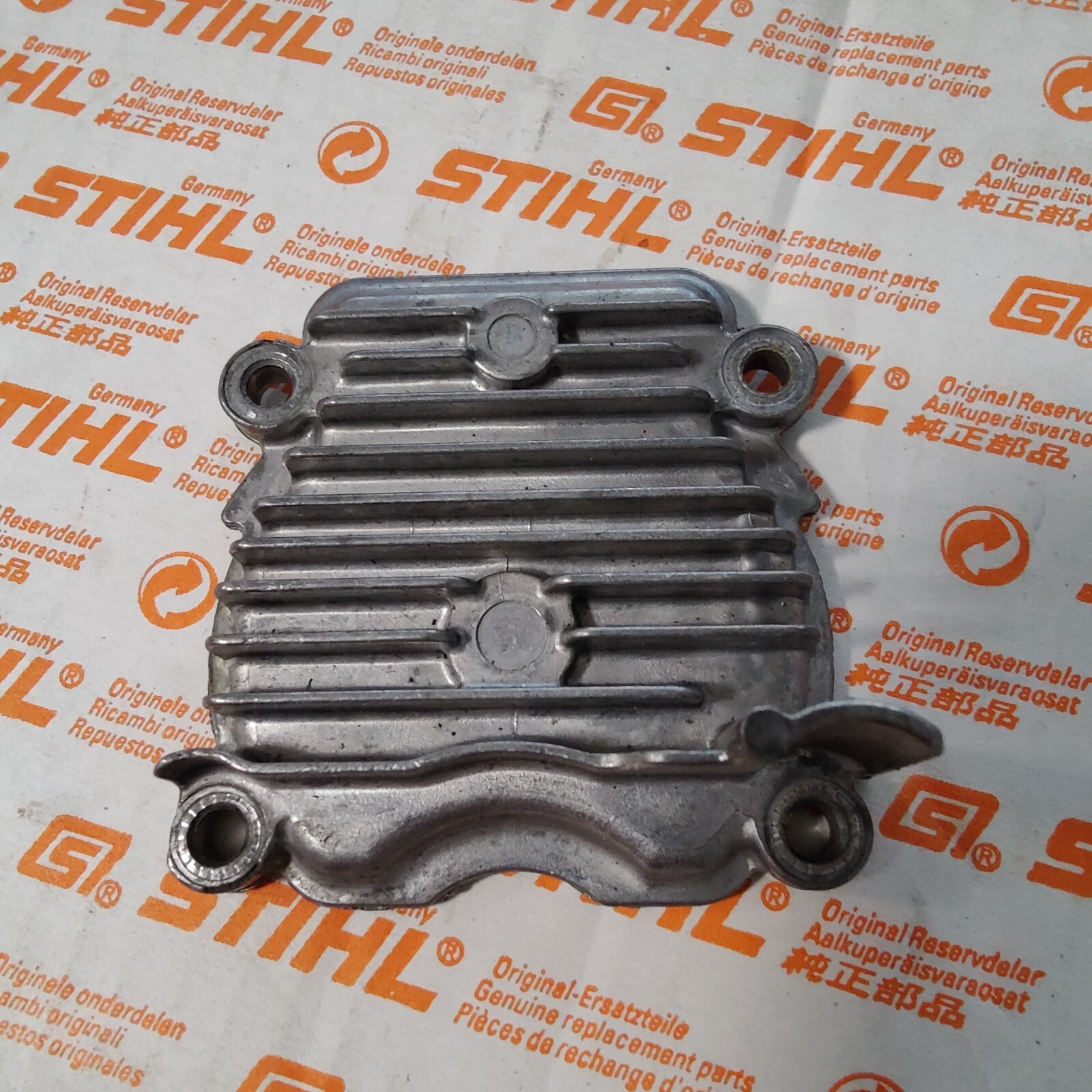Stihl genuine Valve Gear Cover 4180 038 1301 FS100 KM111 HT103 .FREE P ...