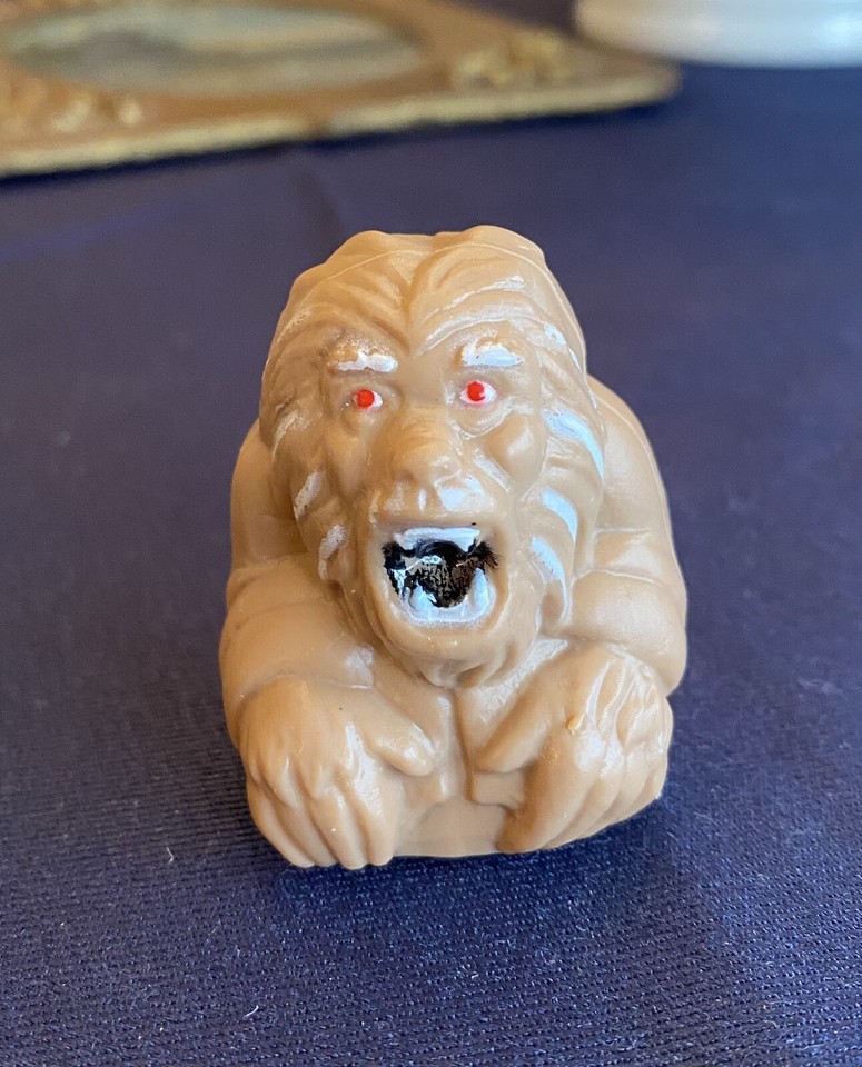 1990 PLC Freaky Friends Wolfman Finger Puppet P.L.C. Halloween Werewolf ...