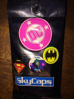 Pogs DC Skycaps Factory Sealed Vintage 1995 | eBay