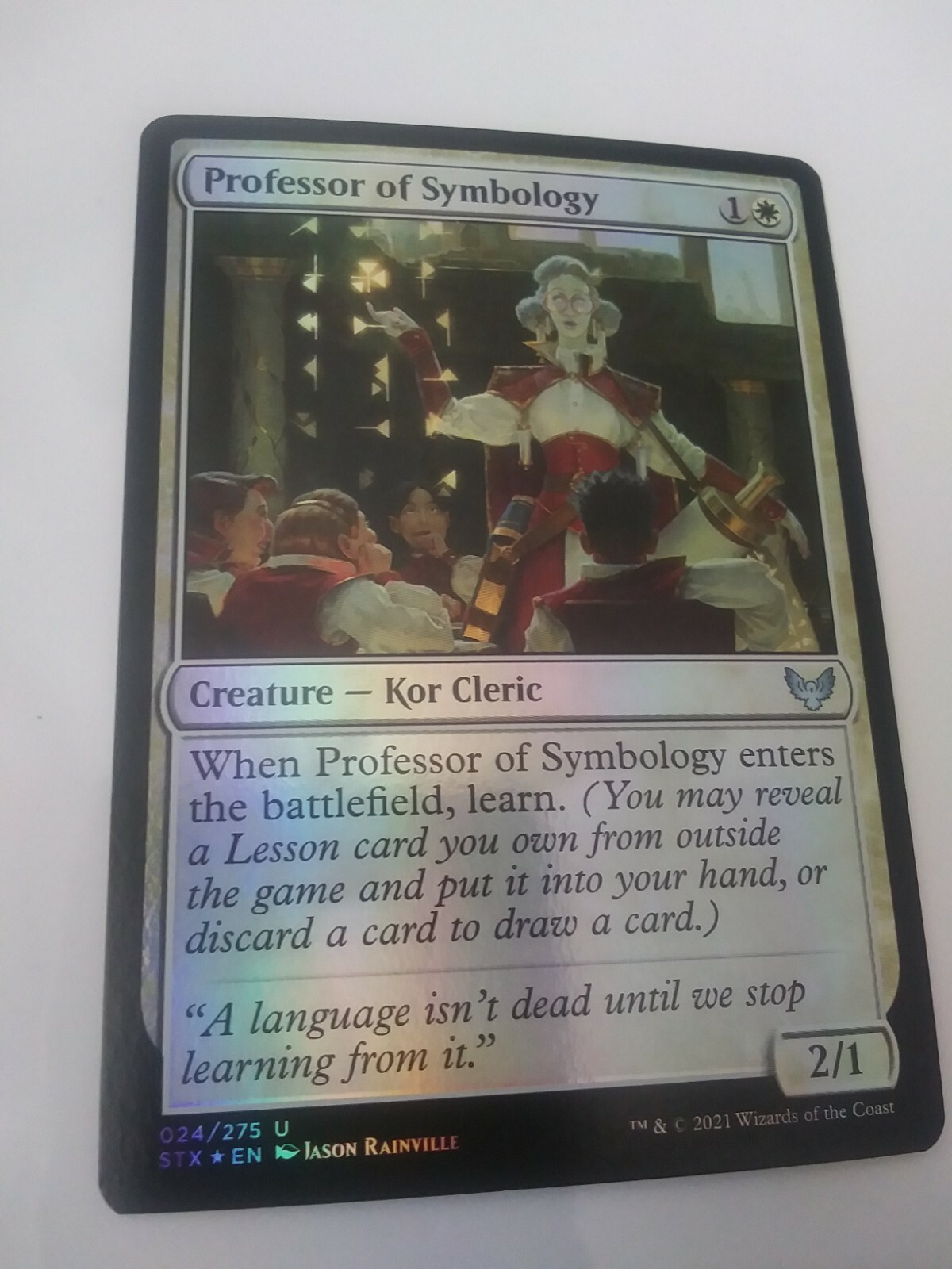 1x Professor of Symbology Strixhaven foil MTG Magic the Gathering NM | eBay