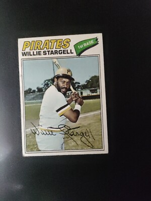 1977 Topps Baseball #460 Willie Stargell, Pittsburgh Pirates (HOF) - ex ...