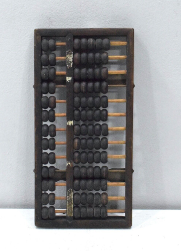 Abacus Beads Chinese Math Calculation Wooden Frame | eBay